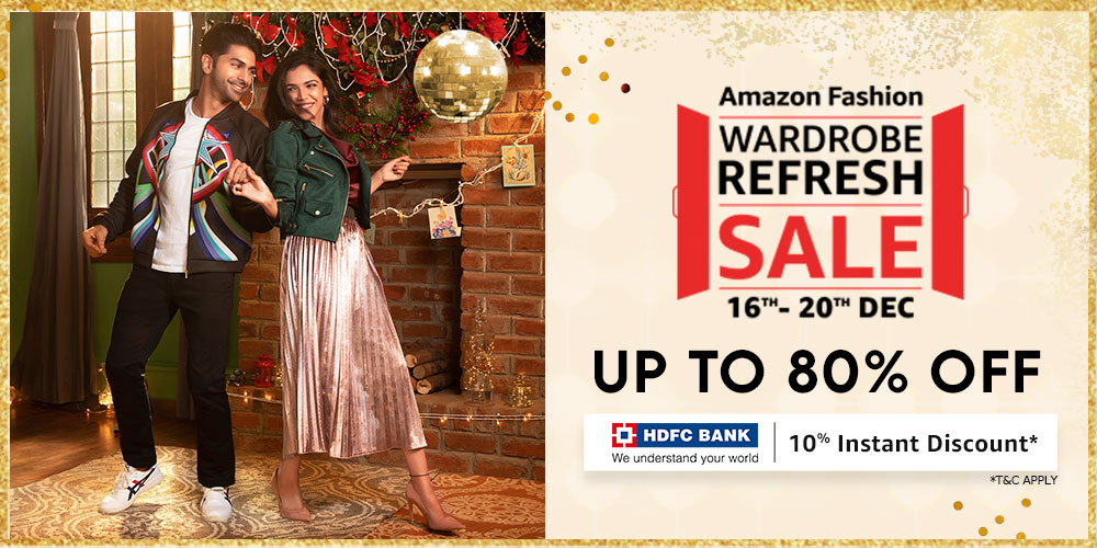 Deals of the Day offer for Wardrobe Refresh Sale for Prime Members ...