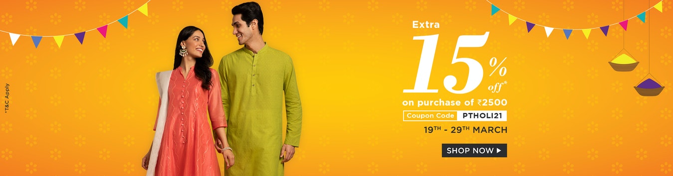 Festive Deals and Discounts on Online Clothing Stores - Popular In India